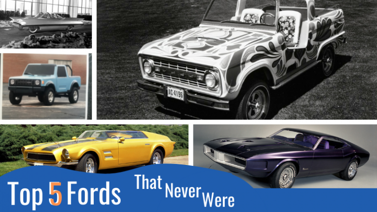 Top 5 Fords That Never Were - Lehighton Ford Blog